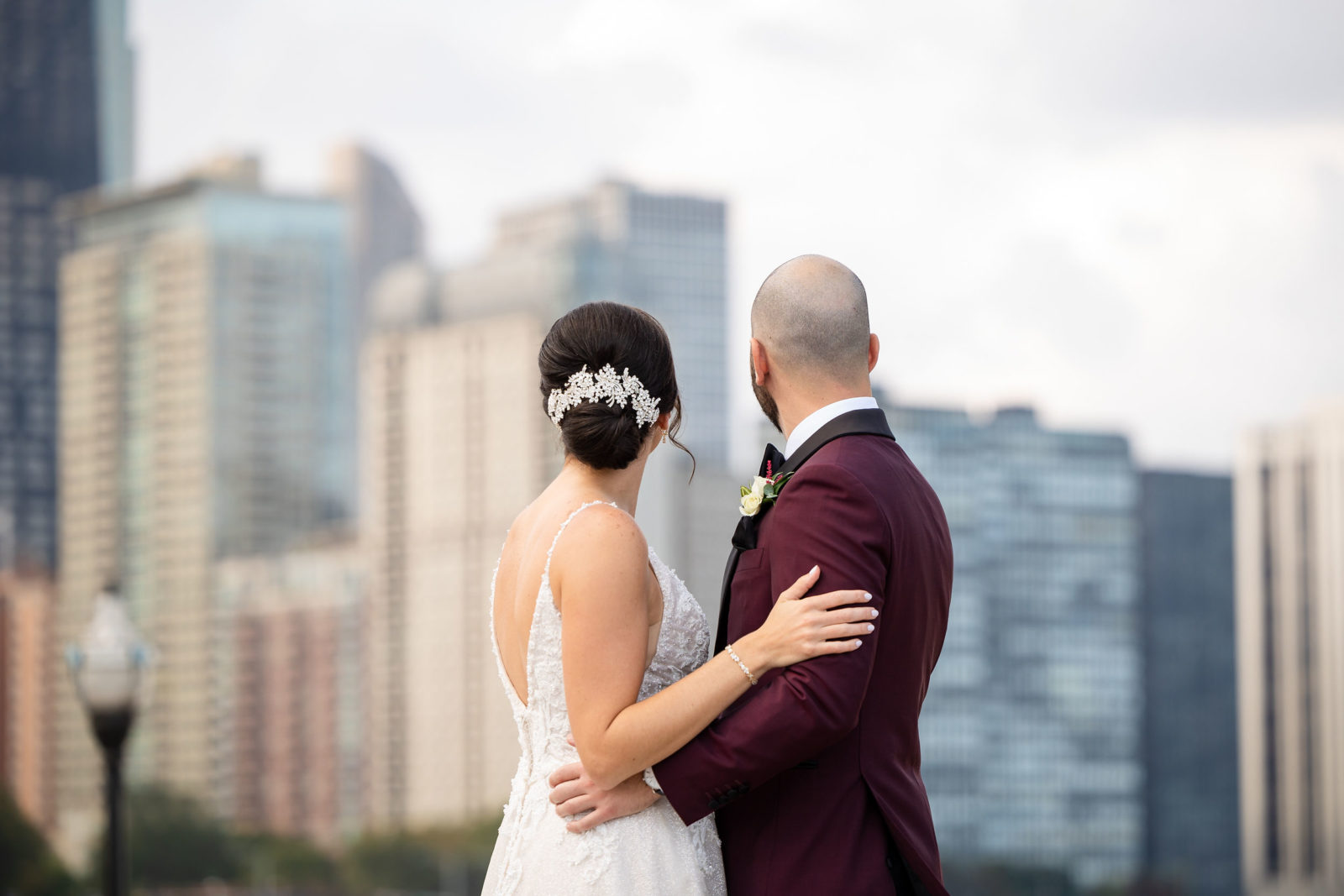 The Intercontinental Hotel Chicago Wedding | Stephanie + Aaron | Simply ...