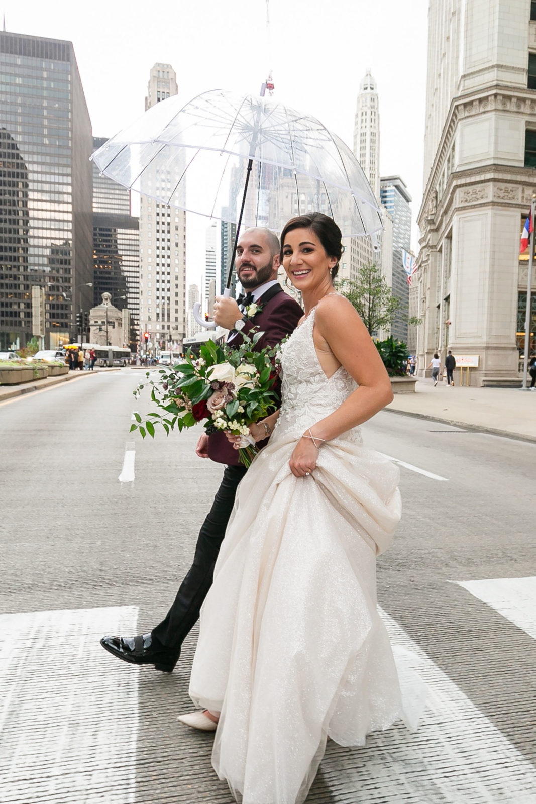 The Intercontinental Hotel Chicago Wedding | Stephanie + Aaron | Simply ...